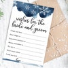 Baby Bingo Game / Winter Baby Shower / Baby It's Cold Outside Baby ...