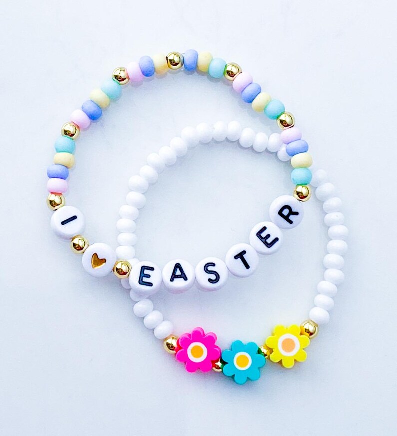 Easter Bracelets Easter Basket Stuffers Gifts From the Easter Bunny ...
