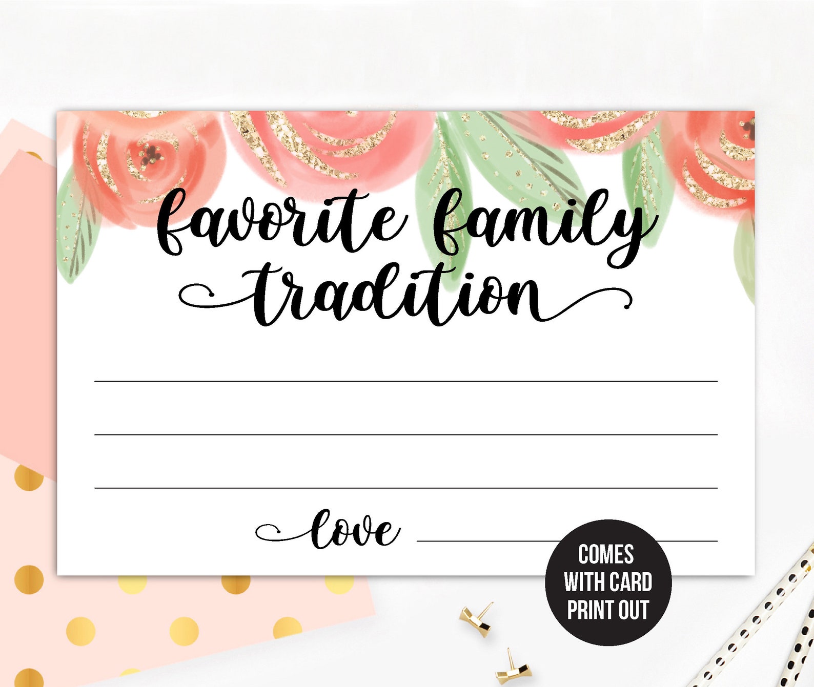 Family Traditions Baby Shower Favorite Family Traditions Etsy family-traditions-baby-shower-favorite-family-traditions-etsy