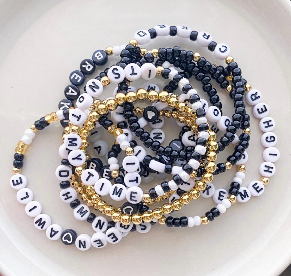 Rock Concert Bracelets Rock Bracelets Rock Band Bracelets Breaking ...
