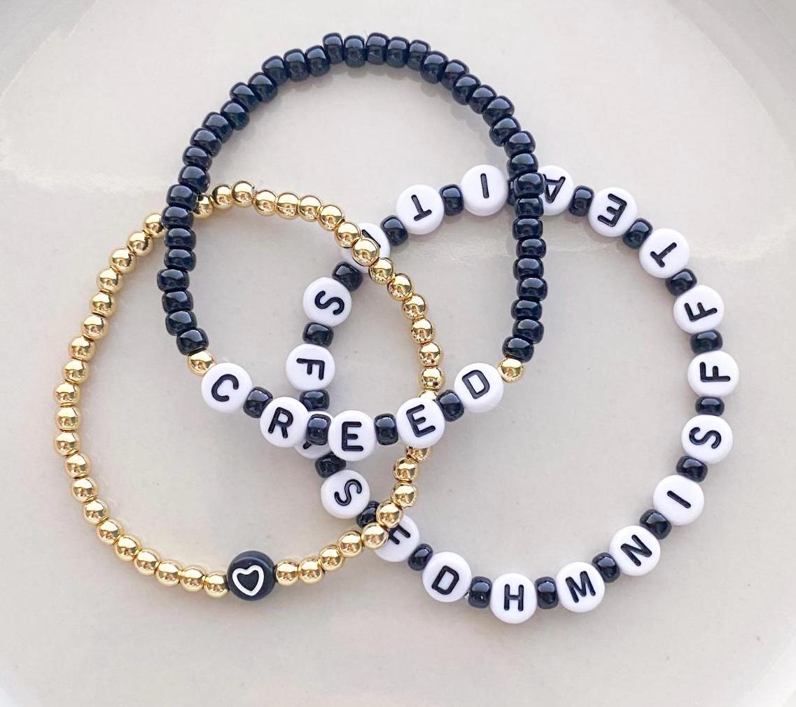 Rock Concert Bracelets Rock Bracelets Rock Band Bracelets Breaking ...