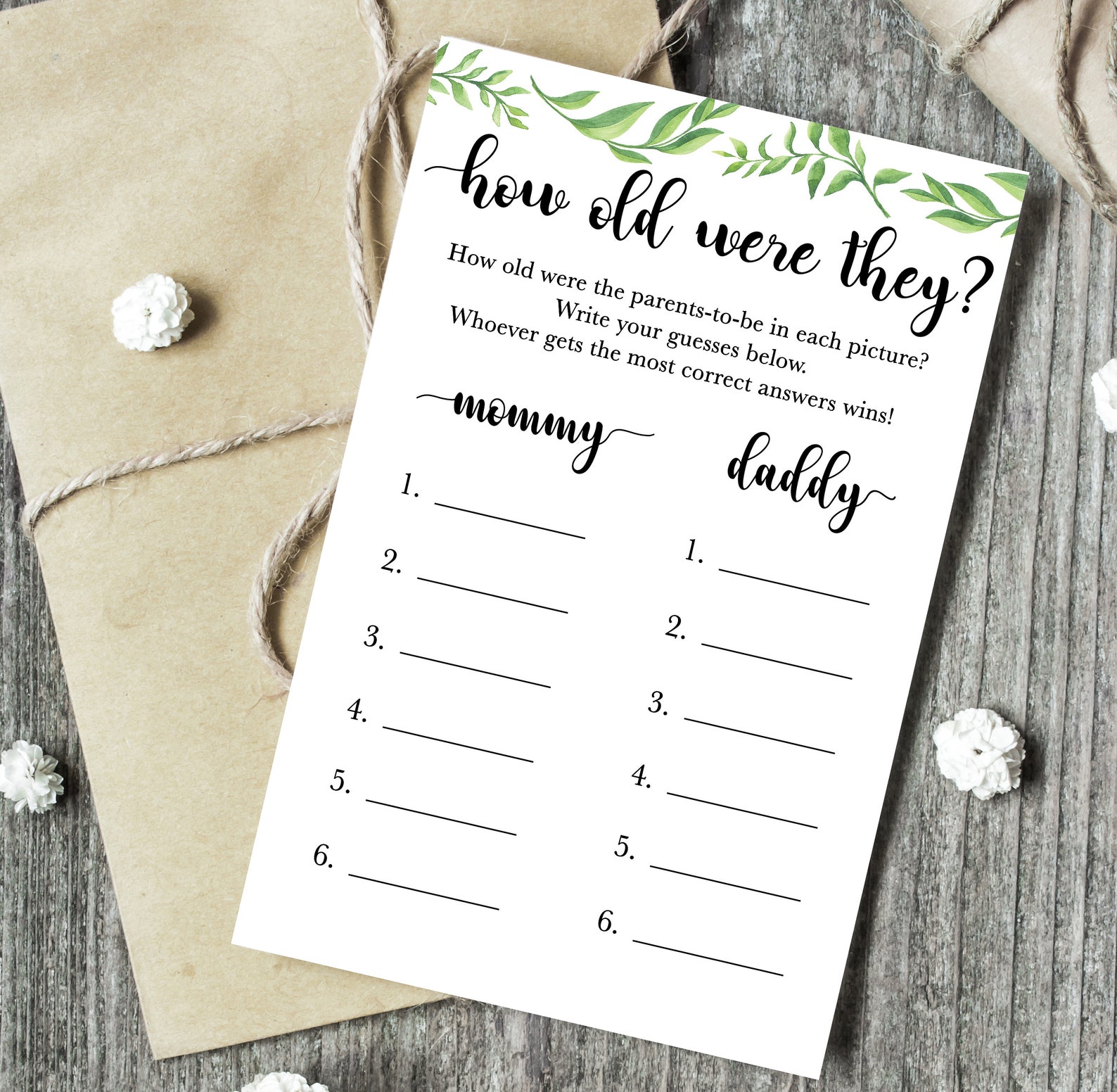 How Old Are They Game / Guess Age of Mom and Dad in Photos / Baby ...