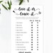 Love It or Leave It / Baby Shower Game / Love It or List It / New Baby ...