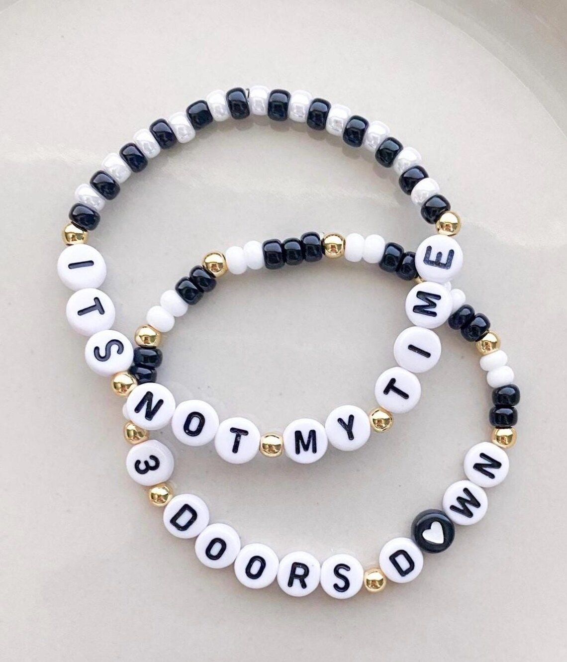 Rock Concert Bracelets Rock Bracelets Rock Band Bracelets Breaking ...