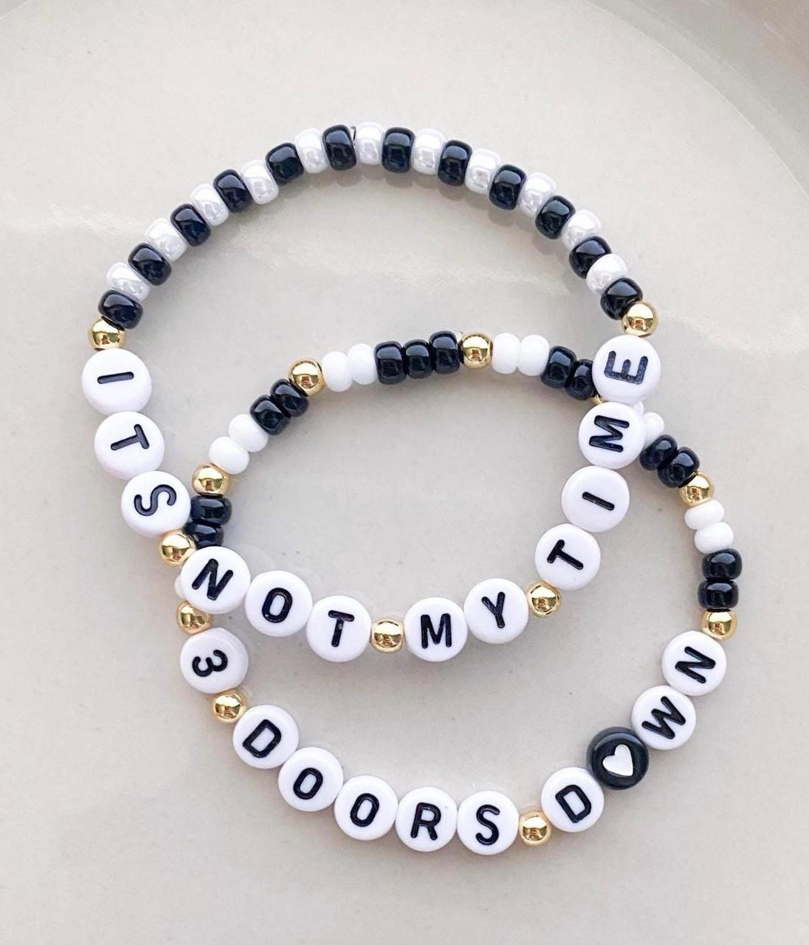 Rock Concert Bracelets Rock Bracelets Rock Band Bracelets Breaking ...