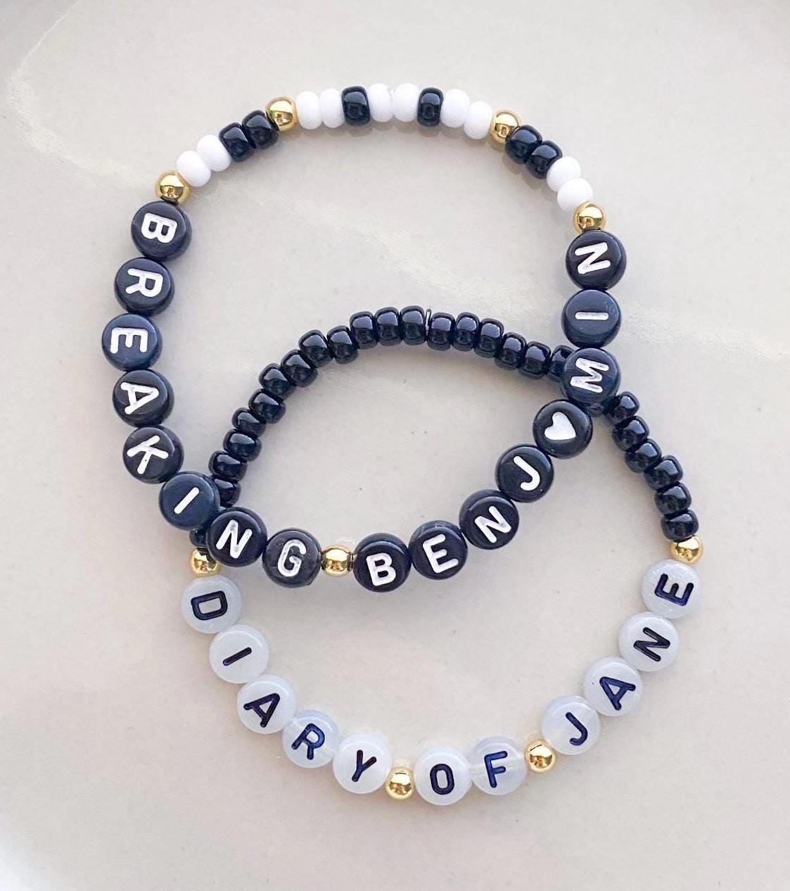 Rock Concert Bracelets Rock Bracelets Rock Band Bracelets Breaking ...