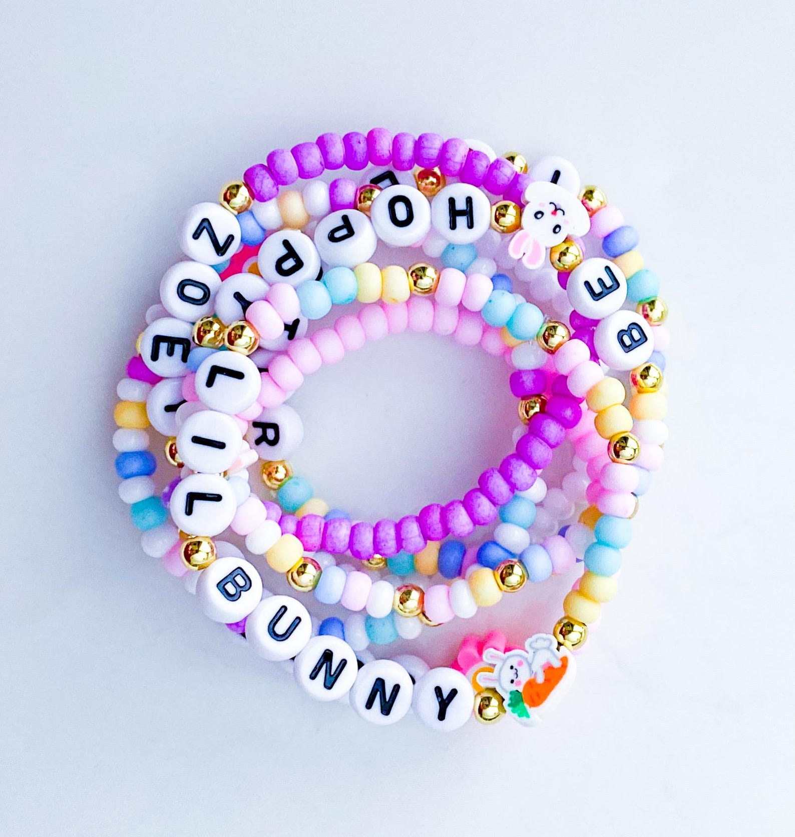 Easter Bracelets Easter Basket Stuffers Gifts From the Easter Bunny ...