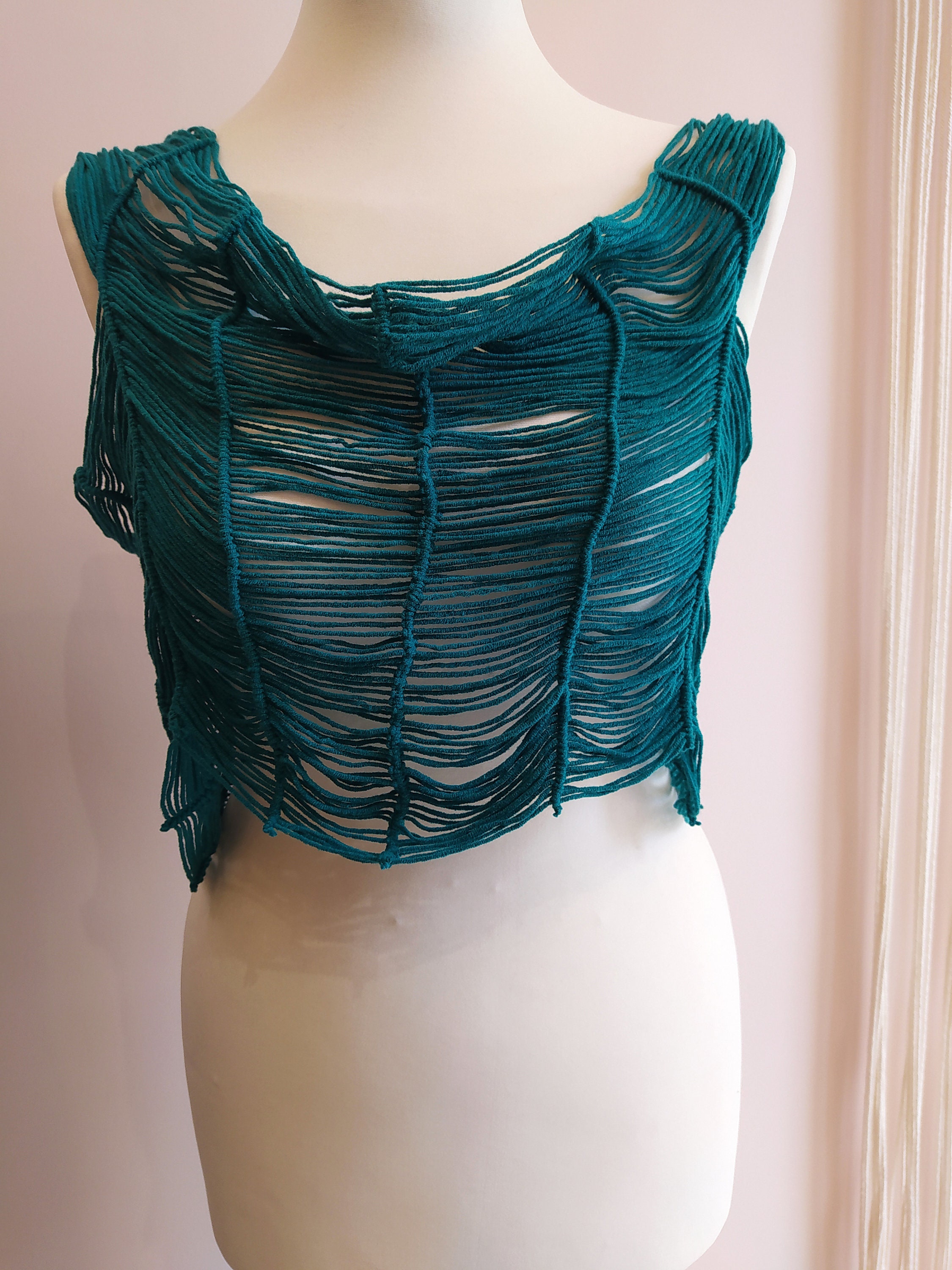 Macrame Top - Etsy