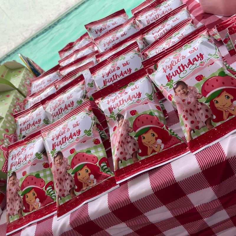 Strawberry Shortcake Backdrop Etsy