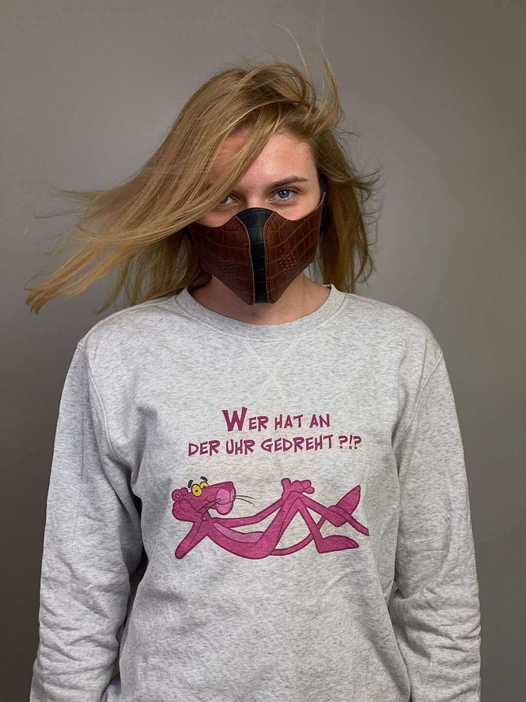 Leather Face Mask Handmade Designer Fashion Face Mask for - Etsy