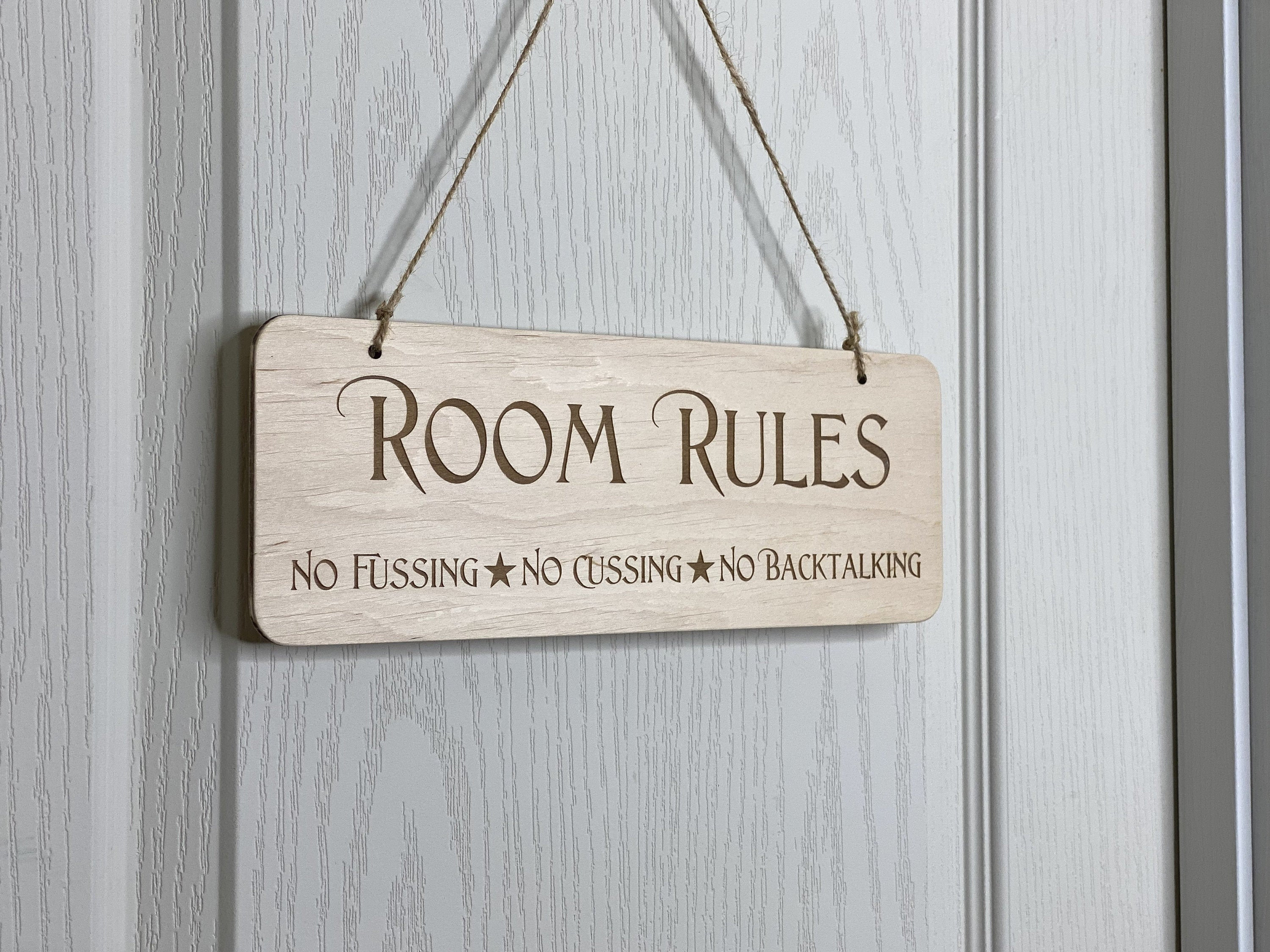Wooden Sign Room Rules Custom Wood Sign Personalized Plaque Etsy wooden-sign-room-rules-custom-wood-sign-personalized-plaque-etsy