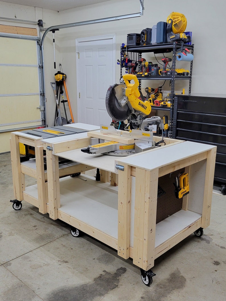 Compact Flip-top Workbench Plans ver 2.0 - Etsy
