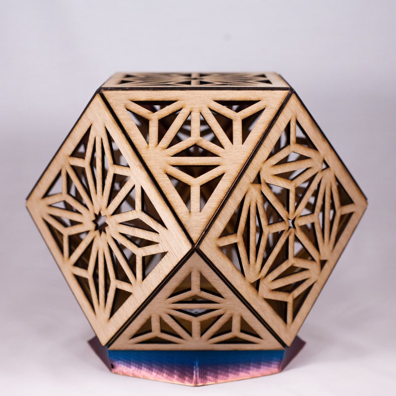 Lampgeo the Sacred Cube Rechargeable Portable Shadow | Etsy