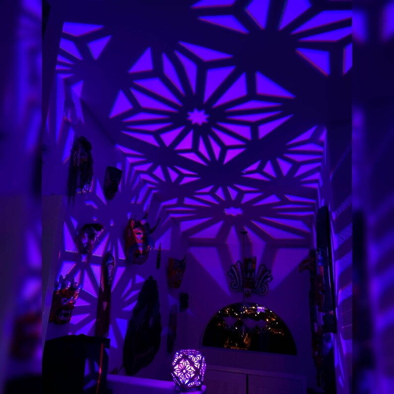 Lampgeo the Sacred Cube Rechargeable Portable Shadow | Etsy