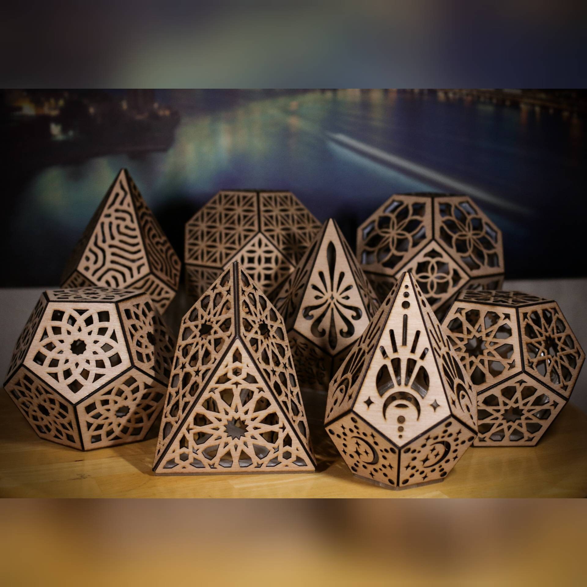 Bulbgeoxl Star Rosette Chestahedron - Etsy