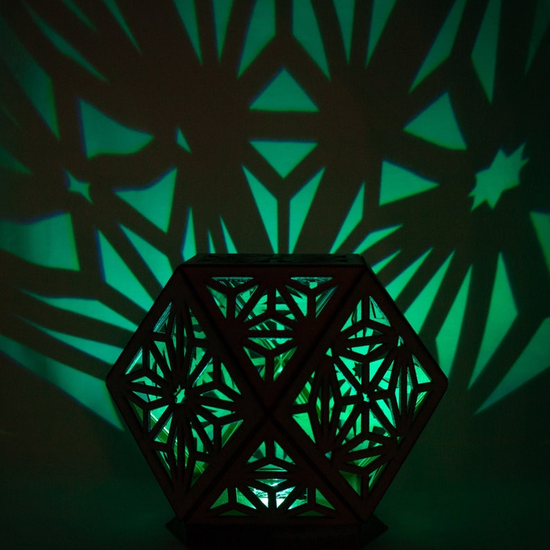 Lampgeo the Sacred Cube Rechargeable Portable Shadow | Etsy