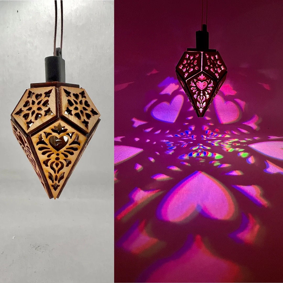 Hearts Unbound || Miniature Lantern Pendant Necklace - Etsy