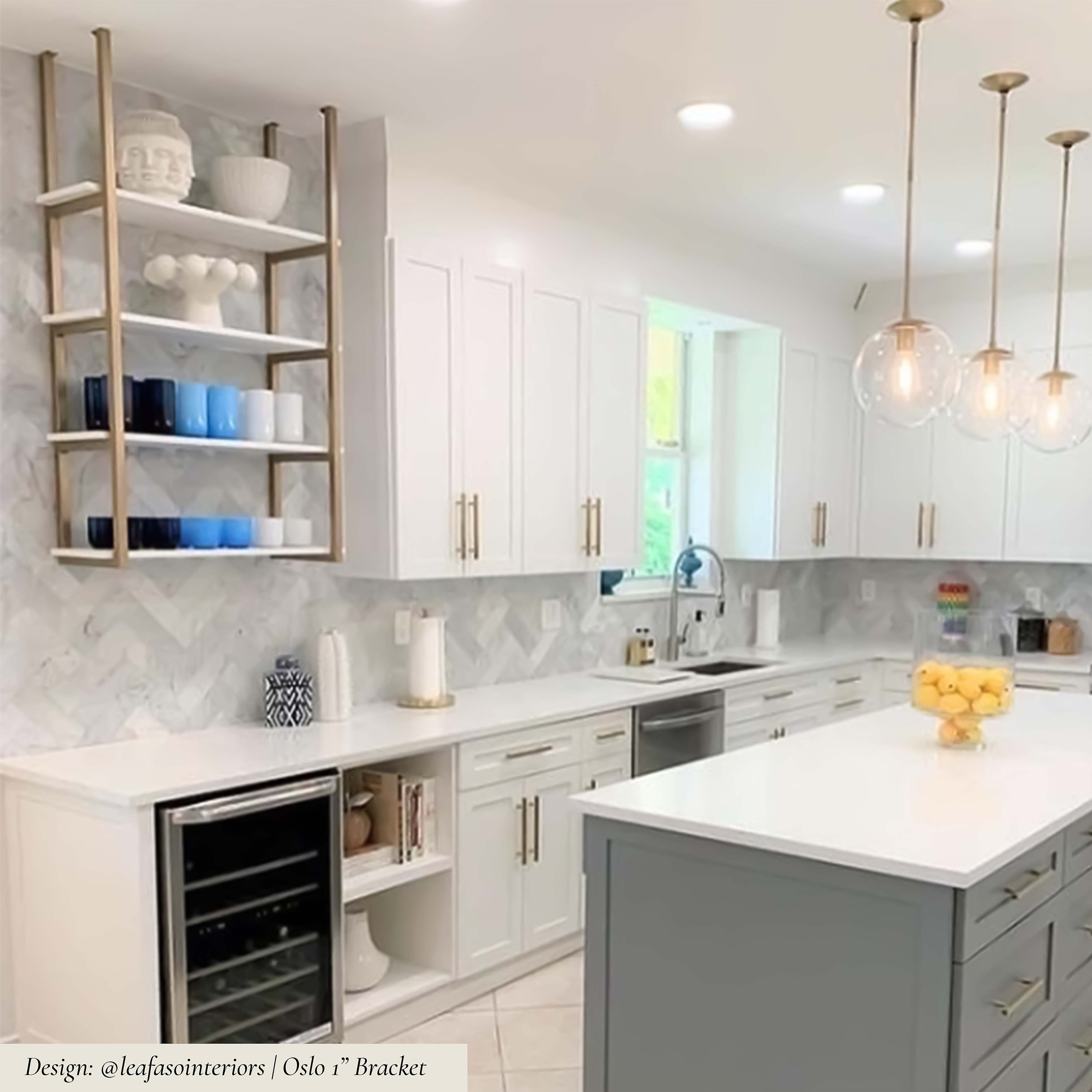 Oslo 1 Bracket Suspended Ceiling-mounted Shelf Bracket | Etsy Australia