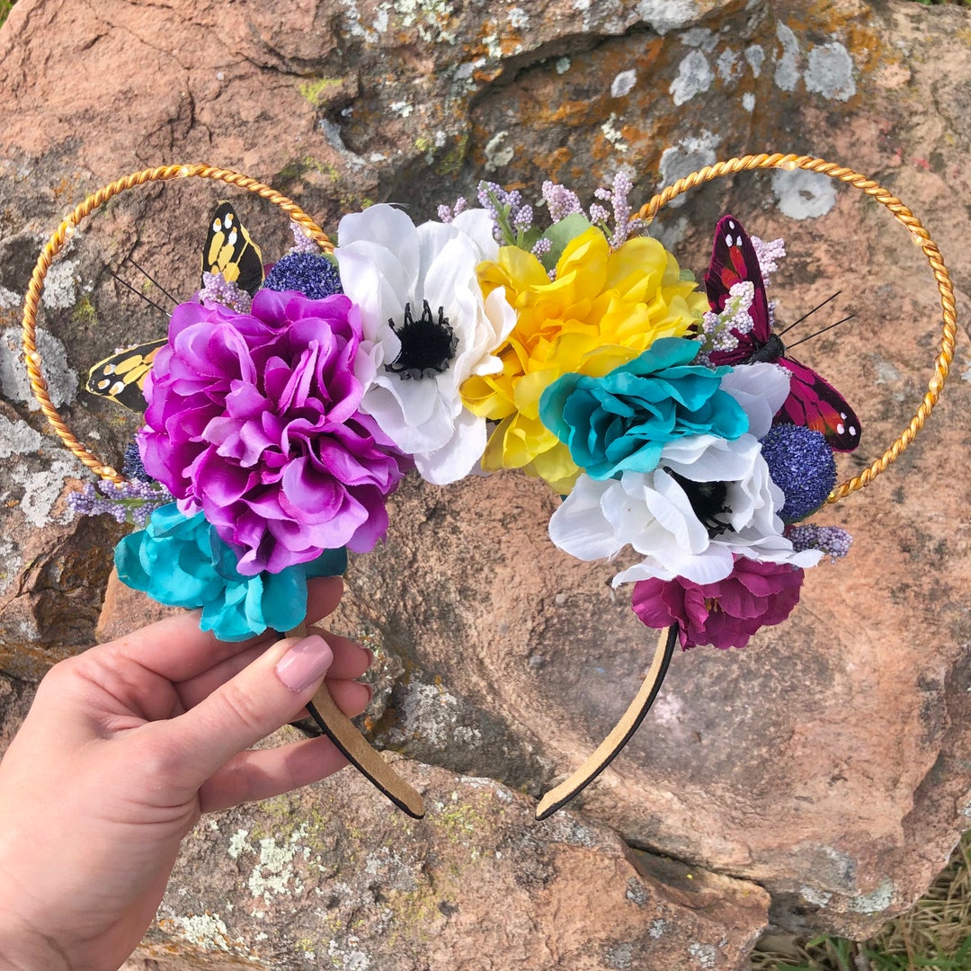 How Bright You Burn / Mirabel / Floral Mouse Ears Flower and Garden - Etsy