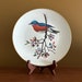 Vtg 70s Bluebird Plate / Vintage Avon Decorative Plate / Nature Decor ...