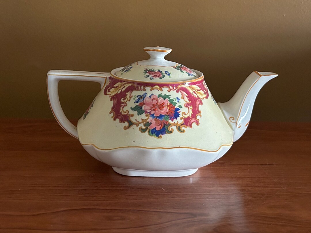 Antique Crown Ducal Ware Teapot / England - Etsy