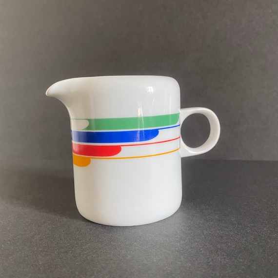 Rare Studio Nova Hi-fi Creamer 1980s Rainbow Ceramic Creamer - Etsy
