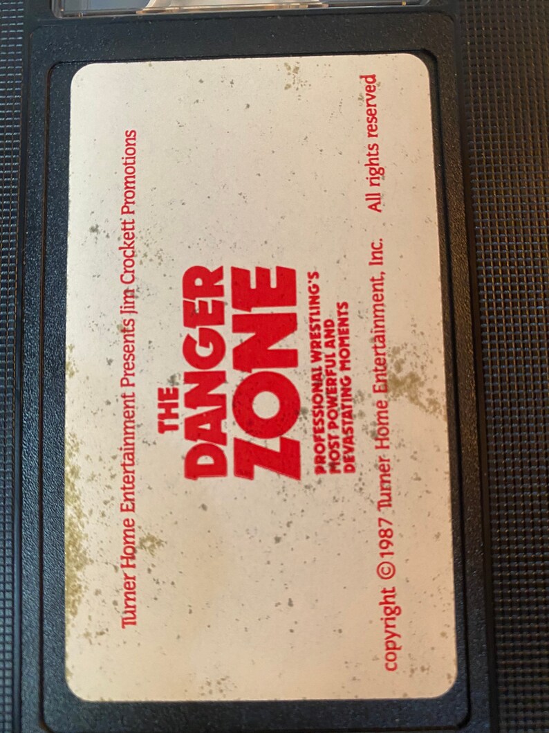 The Danger Zone - VHS -1987 / 1980s Wrestling / Professional Wrestling ...