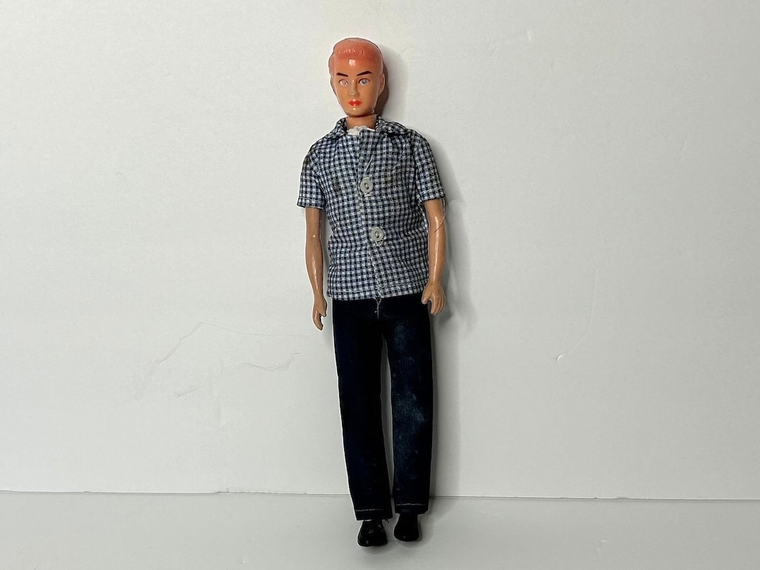 Vtg 1960s Ken Clone Doll Made in Hong Kong *heavy Stains on Clothing ...