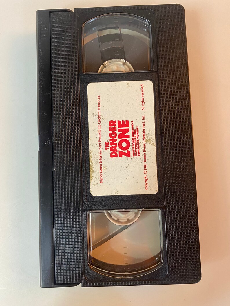 The Danger Zone - VHS -1987 / 1980s Wrestling / Professional Wrestling ...