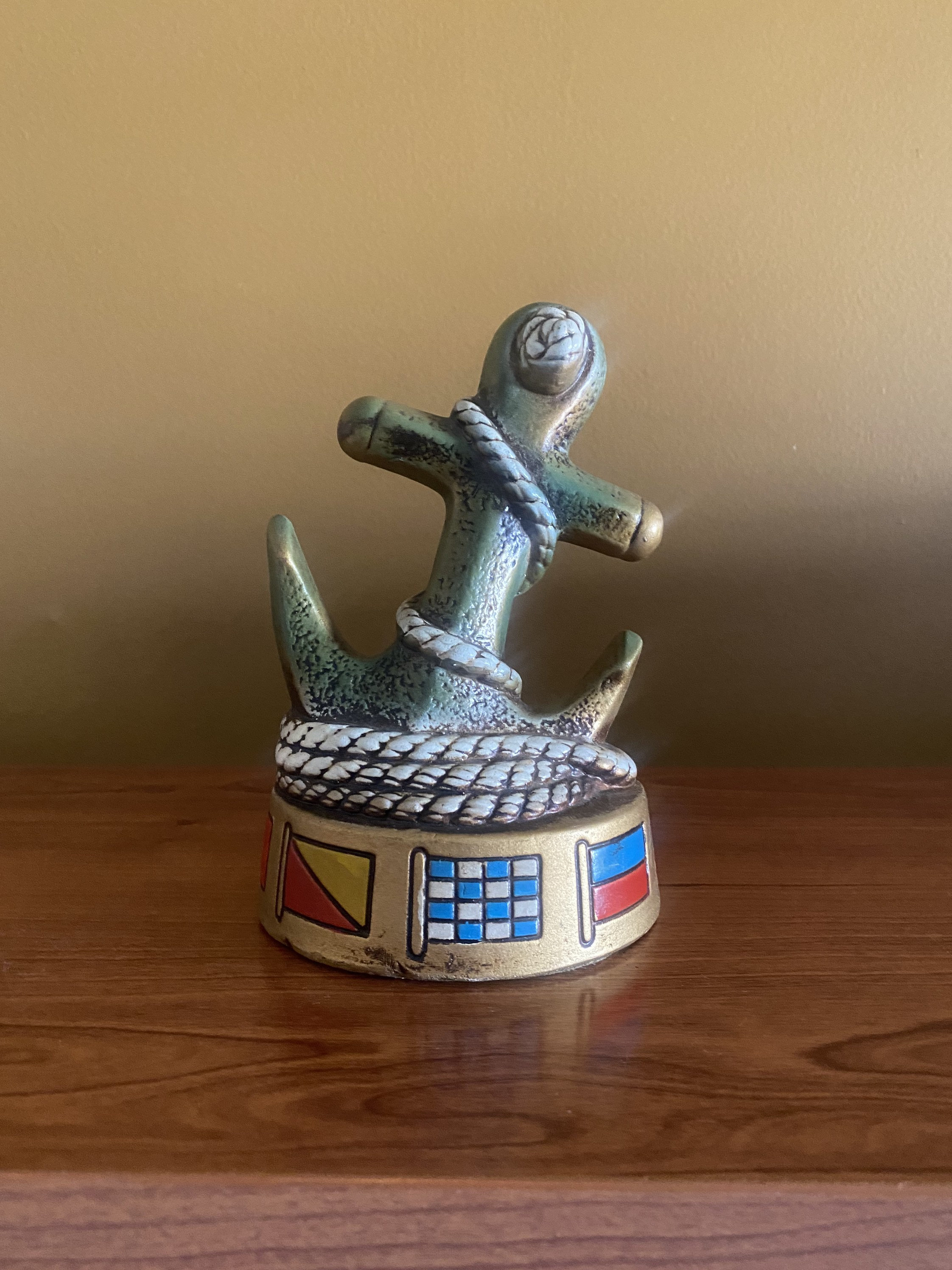 Vintage Ceramic ANCHOR Nautical Decor - Etsy