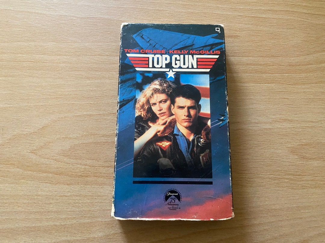 Top Gun VHS, 1986 Paramount Pictures / 80s Movies / 1980s VHS Tapes ...