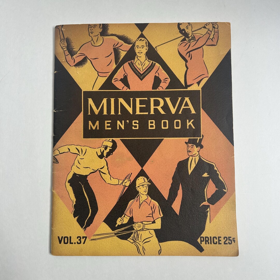 1934 Minerva Men’s Book Vol 37 Physical Copy / 1930s Polo Yatching ...