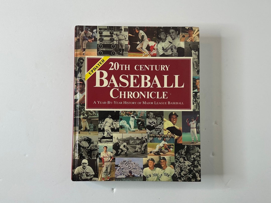 20th Century Baseball Chronicles Book Hardcover 1992 / - Etsy