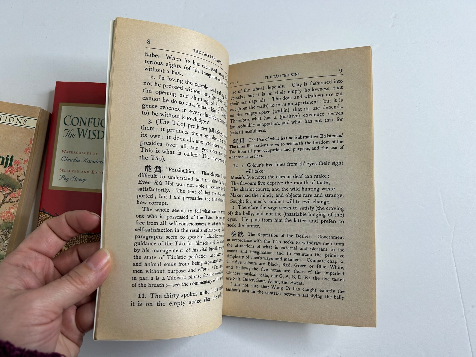 Vtg Prose & Proverbs Books (3) / the Tale of Genji / Tao Te Ching ...