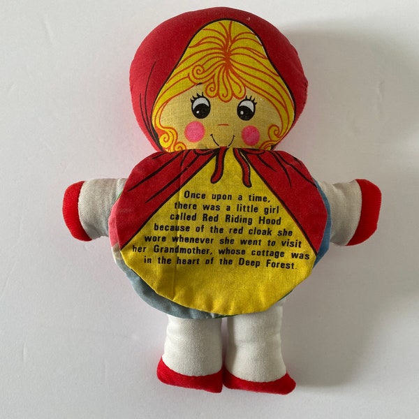 Red Riding Hood Doll - Etsy