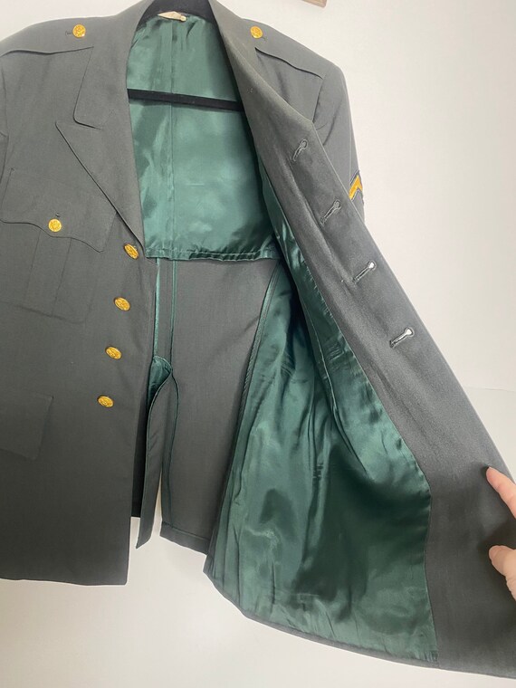 US Army service uniform coat / green dress blazer / … - Gem