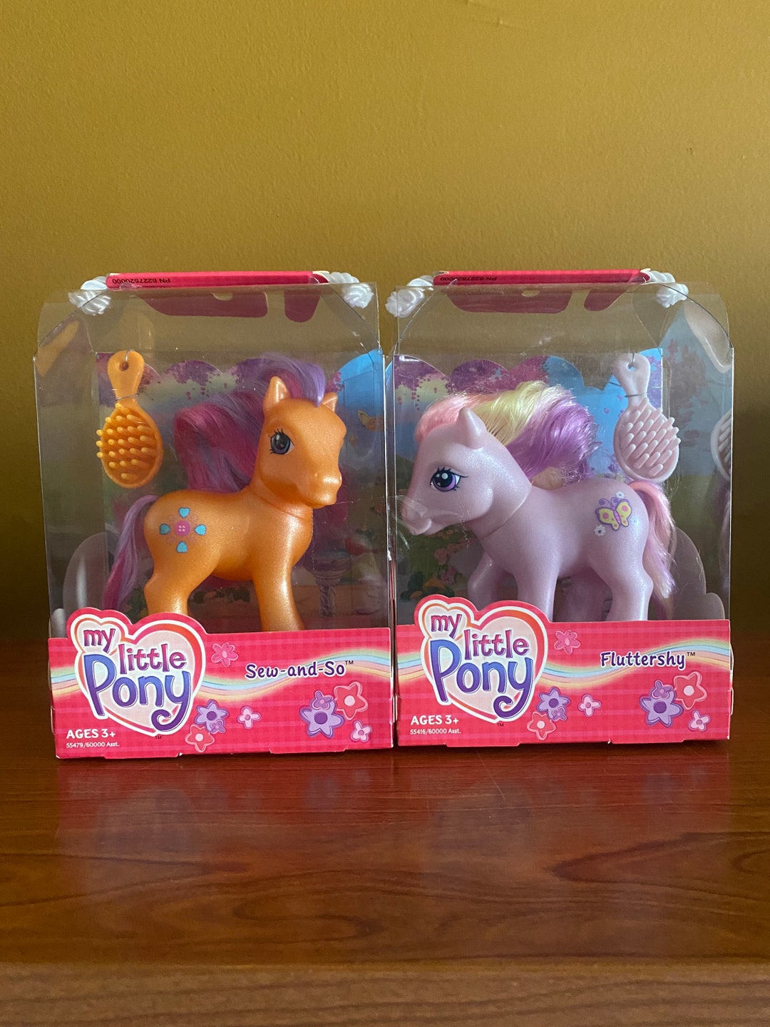 My Little Pony Fluttershy & Sew and so G3 NIB 2003 MLP Two Pack ...