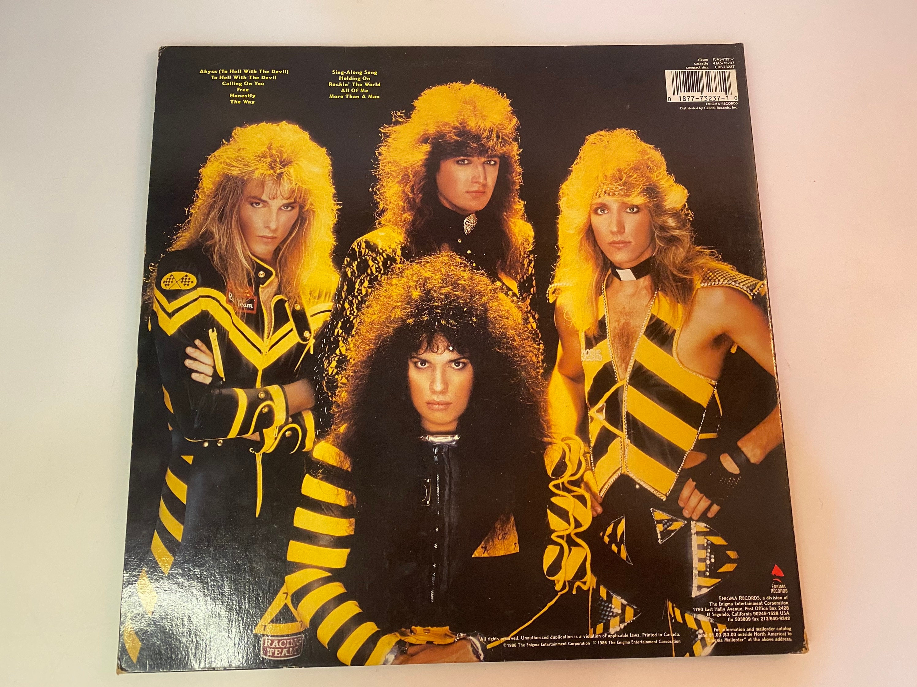 Stryper To Hell With The Devil Album Art