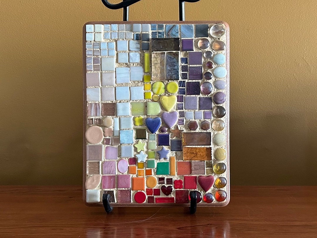 Abstract Mosaic Wall Art / Colorful Mosaic / Color Study / Colir Story ...
