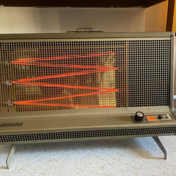Vintage Space Heater - Etsy