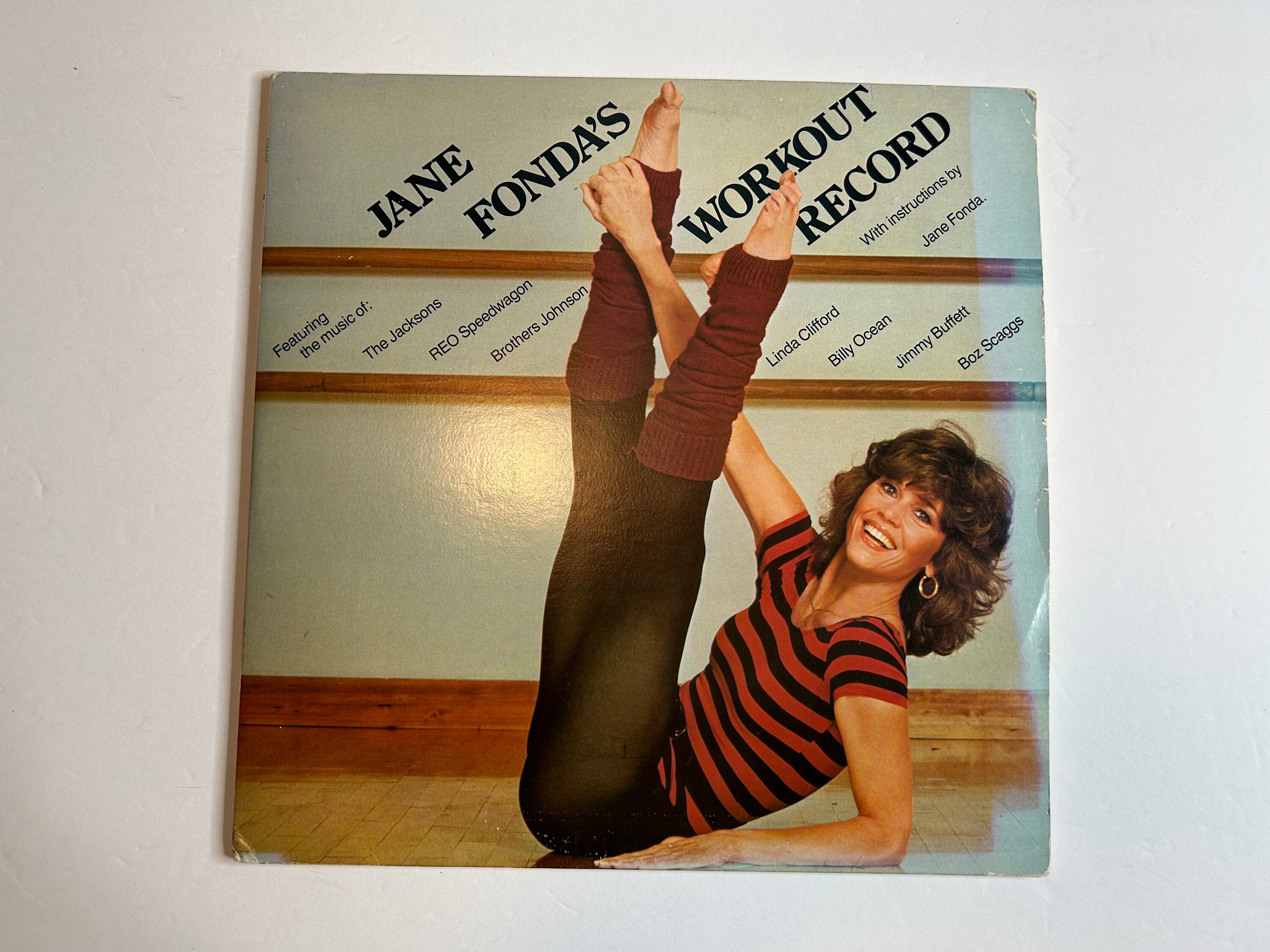 Jane Fondas Workout Record / Vintage Vinyl Featuring the - Etsy