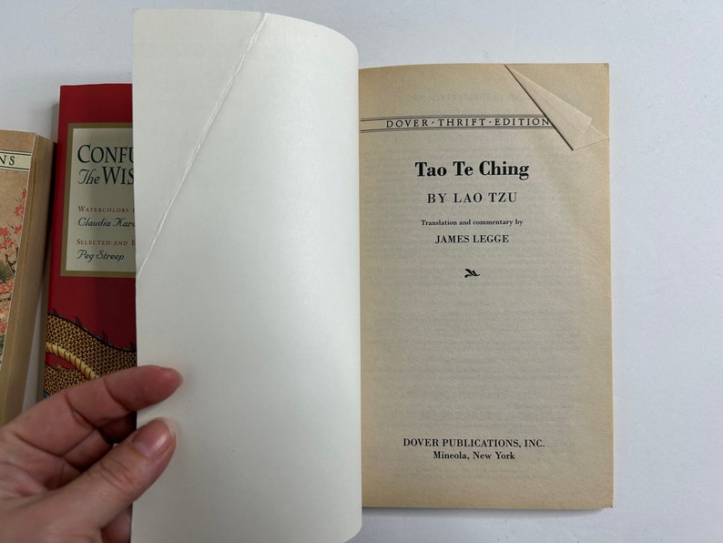 Vtg Prose & Proverbs Books (3) / the Tale of Genji / Tao Te Ching ...