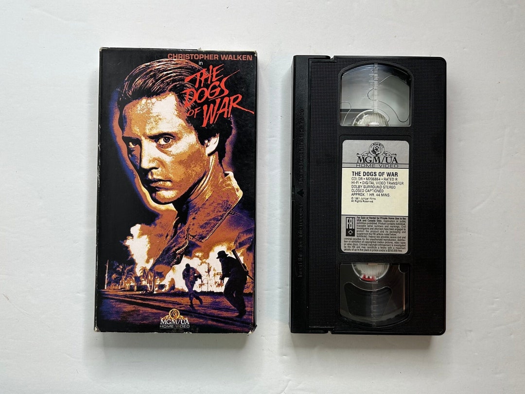 The Dogs of War VHS, 1988 MGM / Vintage Vhs Movies / Now Playing ...