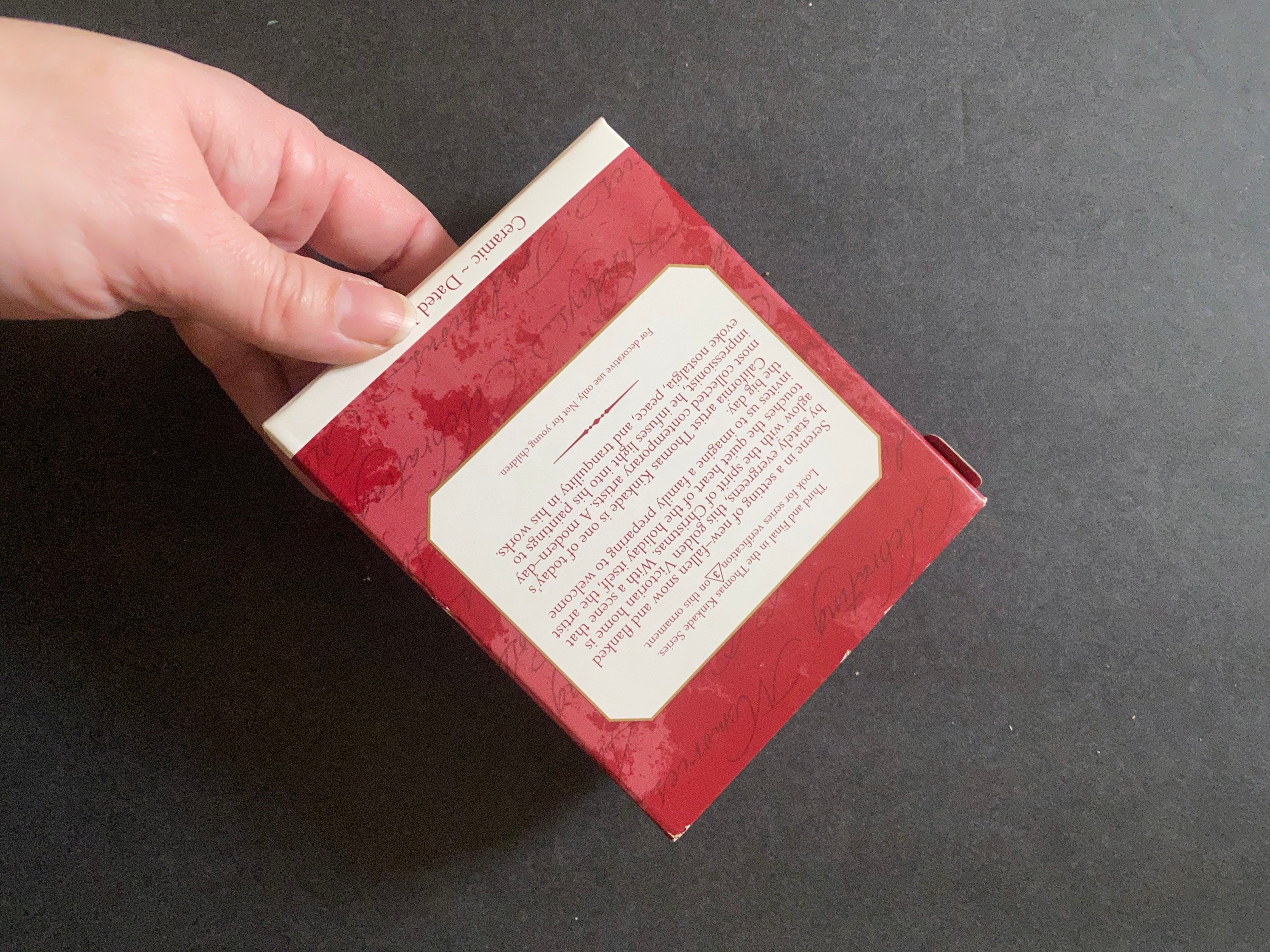 1999 Thomas Kinkade Hallmark Keepsake Ornament Victorian - Etsy