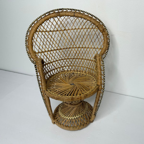 Rattan Fan Chair - Etsy
