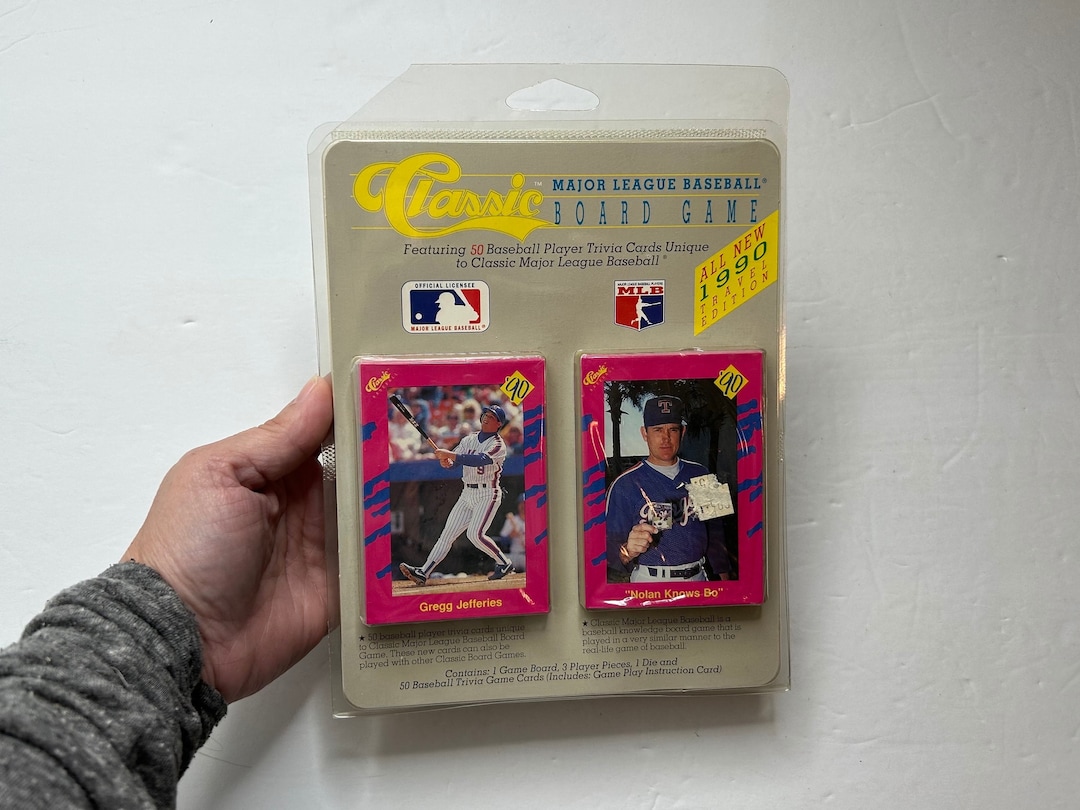 1990 Classic Major League Baseball Board Game Travel Edition New in ...