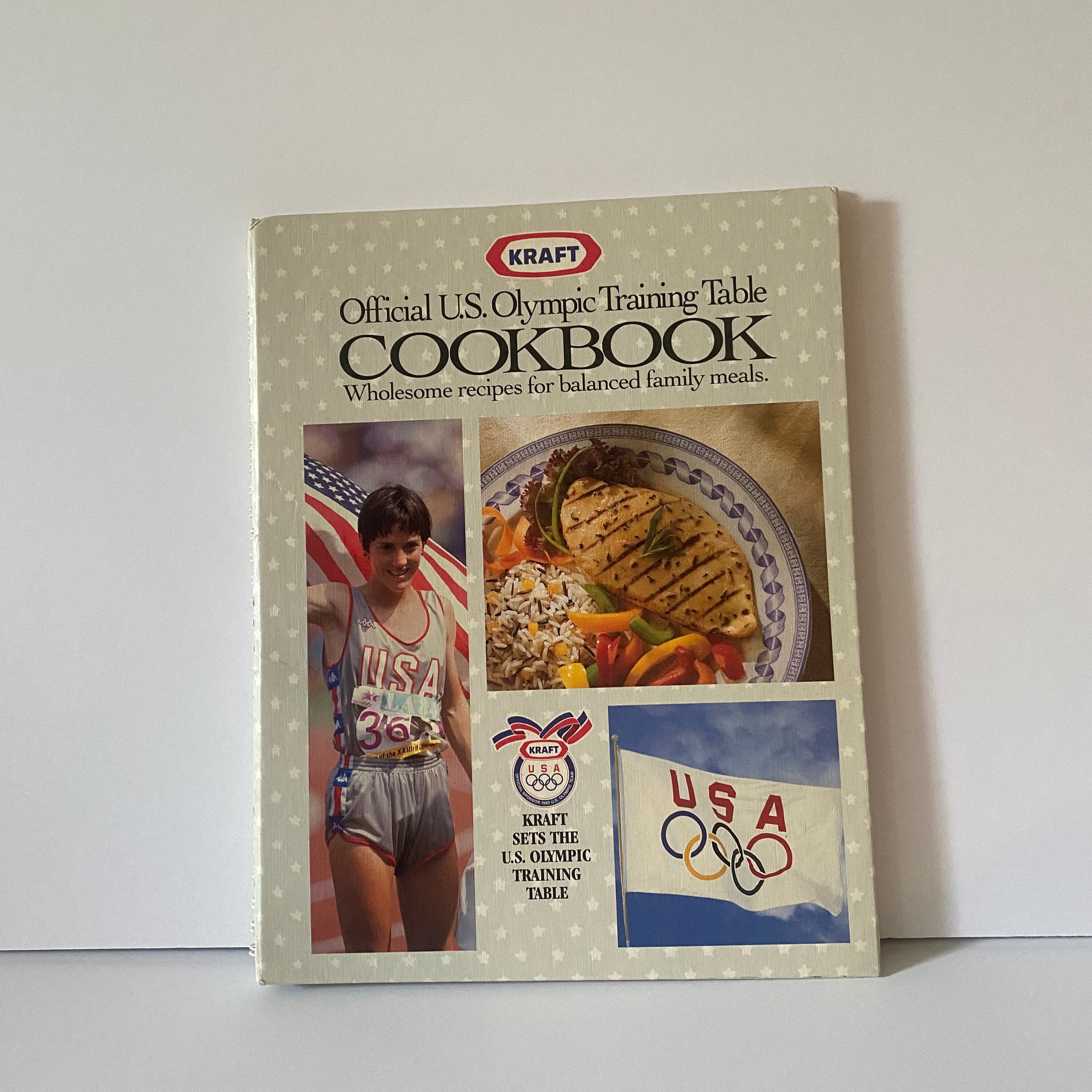 Vintage 1992 Kraft Official US Olympic Training Table Cookbook - Etsy