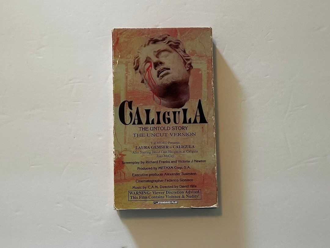 Caligula the Untold Story Uncut Version, VHS Tape, 1993 / Roman Empire ...