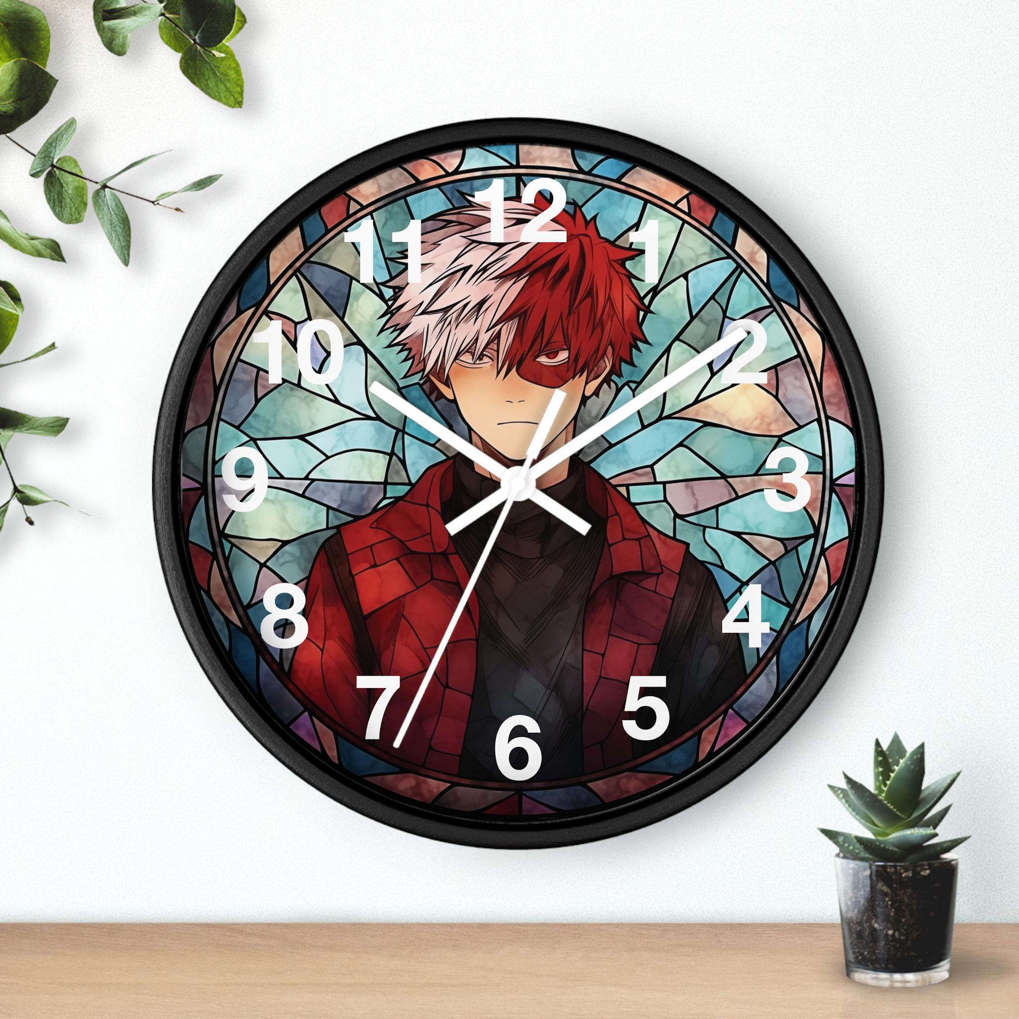 Anime Wall Clock Shoto , Japanese Anime Clock, Manga Decor, Otaku Gift ...