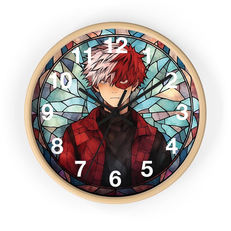 Anime Wall Clock Shoto , Japanese Anime Clock, Manga Decor, Otaku Gift ...